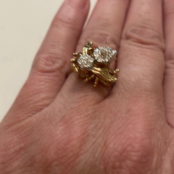 Jewelry | Crystal Fly Ring 18k Gold Filled | Poshmark